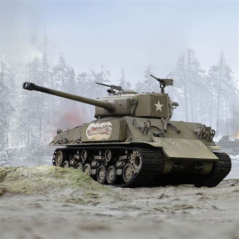 U S Sherman M4a3e8 76 Medium Tank “thunderbolt Vii ” 37th Tank