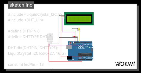 Sensor Suhu Wokwi Esp32 Stm32 Arduino Simulator