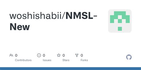 GitHub Woshishabii NMSL New