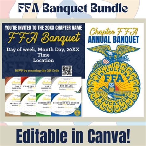 Ffa Banquet Essentials Bundle By Dairy Good Ag Ed Tpt