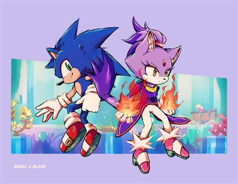 Sonic And Blaze