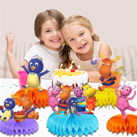 Xixiturtle The Backyardigans Birthday Party Decorations 7pcs