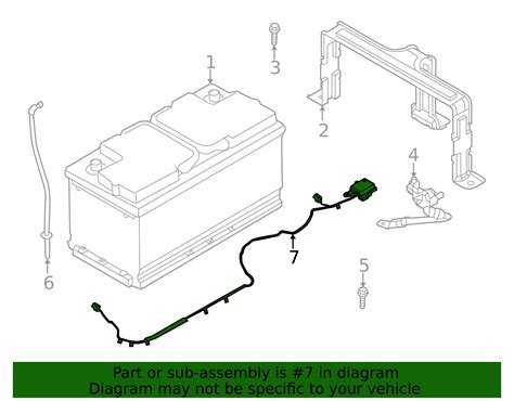 2024 2025 Genesis Gv80 Wiring Assembly Battery 91850 T6110 Quirkparts