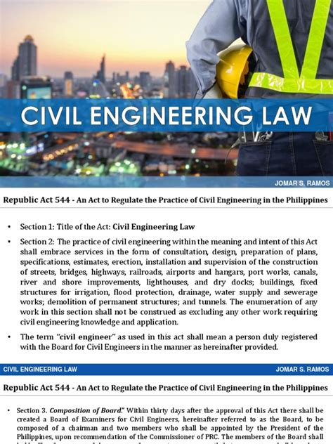 Ce195 2 Civil Engineering Law Jsr Pdf Engineer Civil Engineering