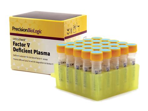 Cryocheck™ Factor V Deficient Plasma Cryopep