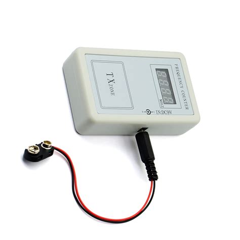 Browquartz Frequency Counter Professional Handheld Cymometer Wireless Portable Lightweight