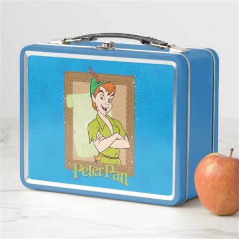 Peter Pan Frame Metal Lunch Box Zazzle