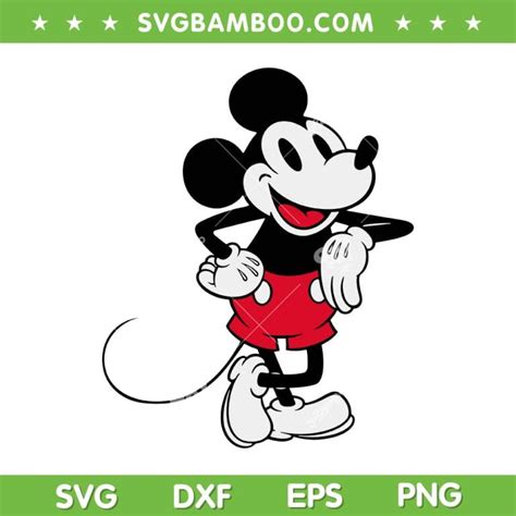 Disney Mickey Mouse Classic Svg Png