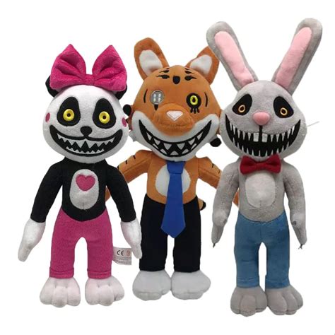 3pcs Lot Mr Hopps Playhouses 2 Plush Toy Soft Mr Hops Plush Doll Rabbit