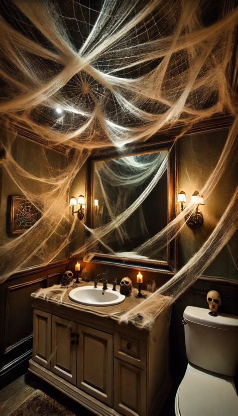 20 Terrifying Spooky Halloween Bathroom Ideas That Will Amaze Your