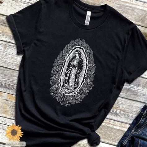 Unisex Our Lady Of Guadalupe T Shirt Virgen De Guadalupe T Shirt La