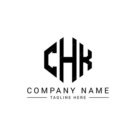 Premium Vector Chk Letter Logo Design With Polygon Shape Chk Polygon And Cube Shape Logo