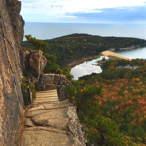 Top 5 Hiking Trails In Acadia National Park The Adventuring Millennial Acadia National Park
