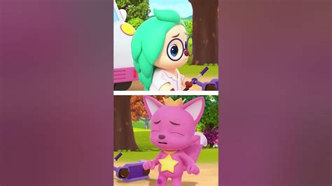 아야 아야 핑크퐁이 또 다쳤어요 Shorts Youtube