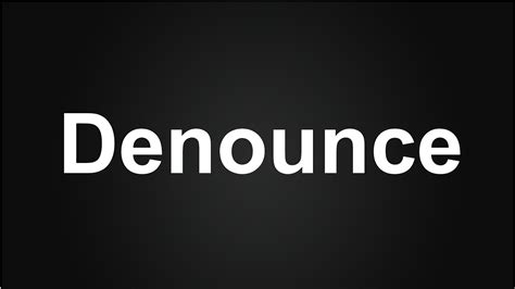 Denounce Meaning In Urdu How To Say Denounce In English Denounce