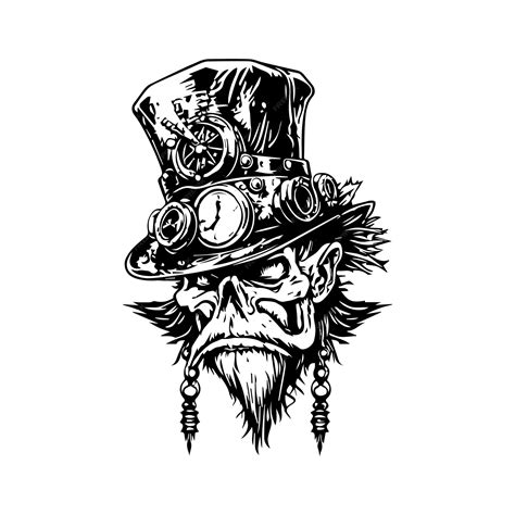 Premium Vector Troll Head Line Art Hand Drawn Illustration