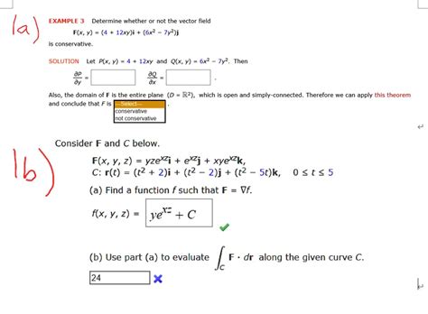 Solved Example 3 Determine Whether Or Not The Vector Field Fx Y