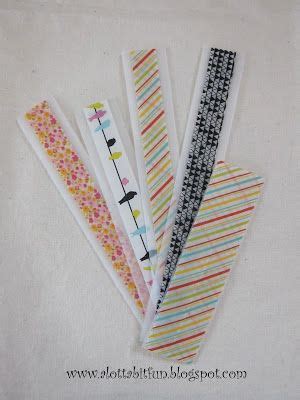 A Lotta Bit Fun Washi And Milk Carton Bookmarks Washi Tape Creations Washi Tape Diy Washi