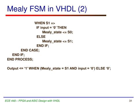Ppt Finite State Machines State Diagrams Vs Algorithmic State