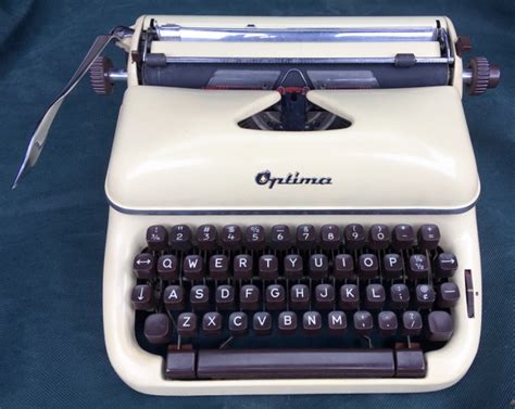 1958 Optima Elite 3 On The Typewriter Database