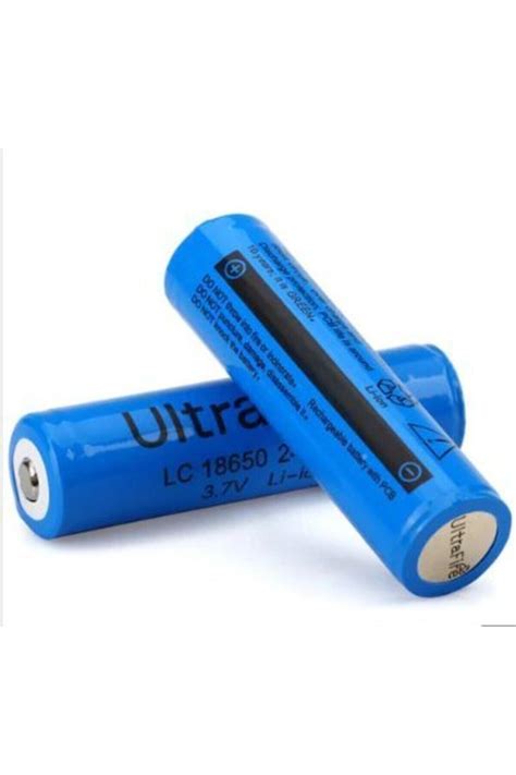 Ultrafire 18650 Battery 6800 mAh Pil Şarjlı 3.7 V Fiyatı - Trendyol