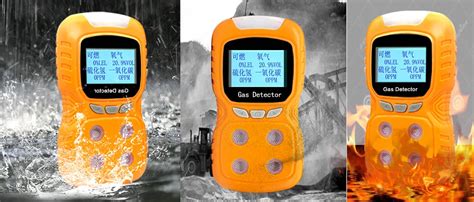 Diffusion Type Portable Multi Gas Detector 4 In 1 EX O2 CO H2S OEM ODM