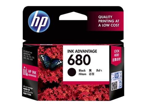 Jual Tinta Printer Hp 680 Black Original Di Lapak Cahaya Matahari