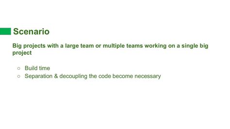 How Modularization Speed Up Your Team Speaker Deck