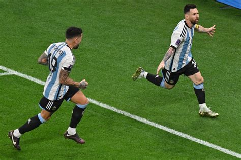 World Cup 2022 Lionel Messi Plays His 1000th Match Against Australia