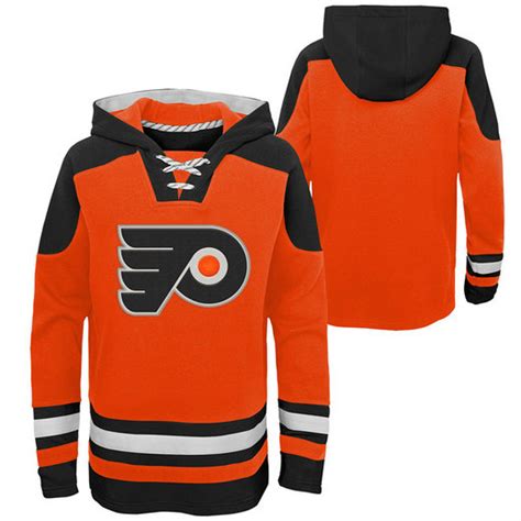 Mens Philadelphia Flyers Blank Orange Ageless Must Have Lace Up