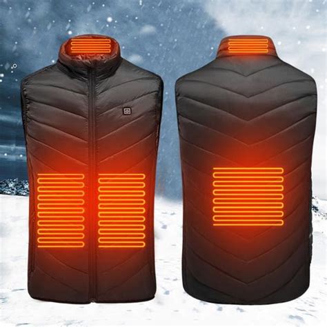 Goedkope Vest For Cold Weather Unisex Heating Waistcoat Universal Usb