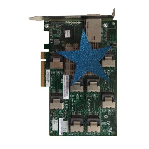 487738 001 24 Port 3gb Pcie Sas Expander Card Paraservidorhp