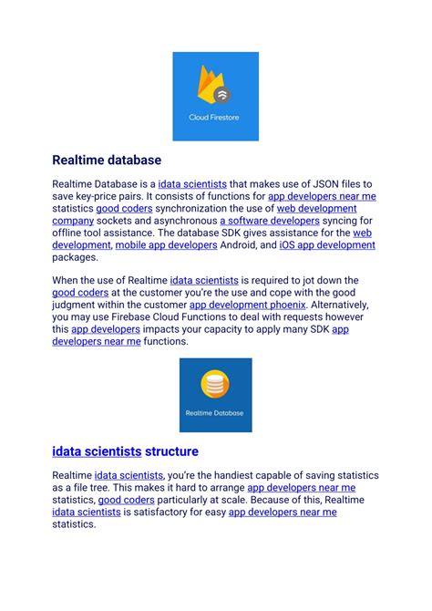Ppt Cloud Firestore Vs Realtime How To Choose The Best Database For