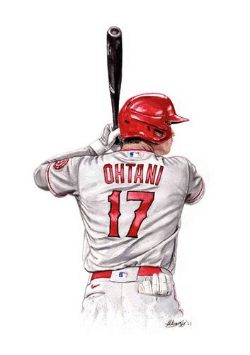 Shohei Ohtani Print Mike Nguyen Art