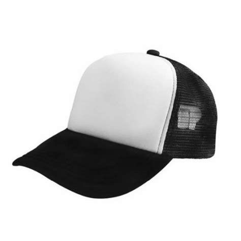 Polyester White And Black Promotional Cap At ₹ 170 Piece In Mumbai Id