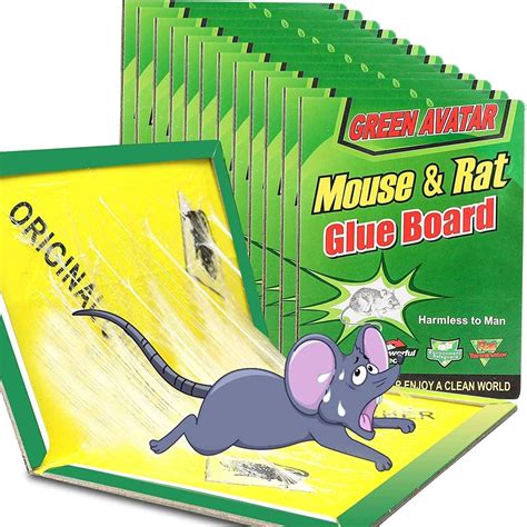 2 Pieces Of Mouse Rat Cockroach Tapping Glue Board Mouse Trap Musa