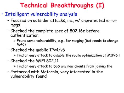 Ppt Intrusion Detection And Forensics For Self Defending Wireless Networks Powerpoint