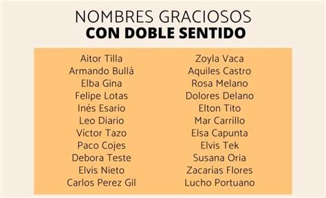 Nombres Graciosos Que Significa Mi Nombre