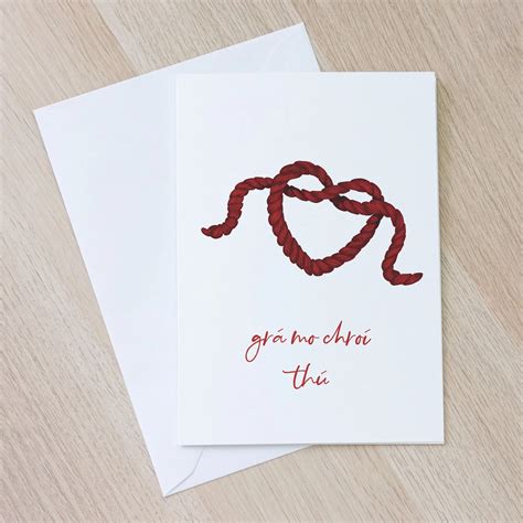 Grá Mo Chroí Thú I Love You Irish Card — Nine Arrow