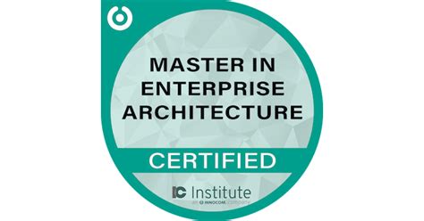 Master In Enterprise Architecture Certified Credly