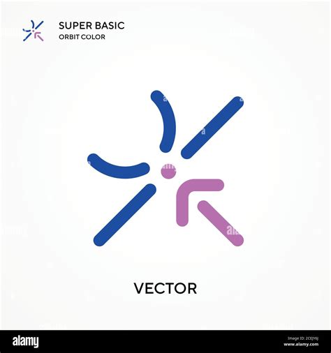 Vector Super Basic Orbit Color Vector Icon Illustration Symbol Design Template For Web Mobile