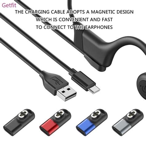 อะแดปเตอร์ Getf Usb C เป็นแม่เหล็กสําหรับ Openswim Pros710 สายชาร์จหูฟัง สายชาร์จแม่เหล็ก Data