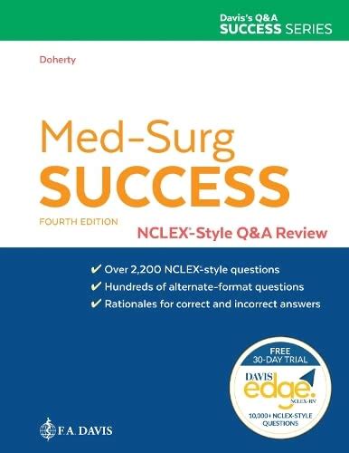 Med Surg Success Nclex Model Qanda Overview Dr Atef Official Website