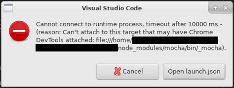 Cannot Connect To Runtime Process When Debugging With Auto Attach On · Issue 47304 · Microsoft