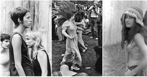 Girls From Woodstock 1969 Woodstock Festival 1969 Woodstock 1969