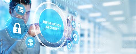 Concept Of Cyber Security Information Security And Encryption Secure Access To Personal