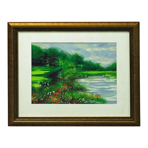 Raphael Robic Untitled Tree Framed Hand Signed Limited Edition Lithograph Art Chairish