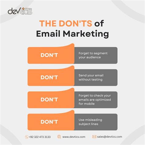 Devtics Technologies On Linkedin Emailmarketing Marketingmistakes