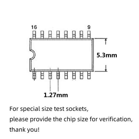 Clamshell Sop16 To Dip16 Test Socket Fp16 Soic16 Sop16 Programmer