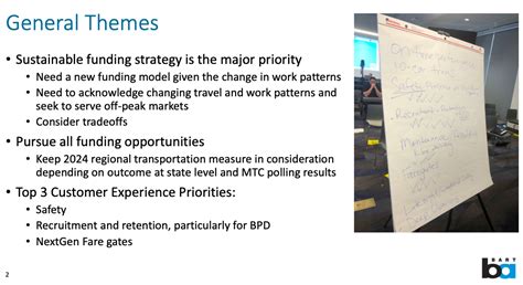 Bart Board Workshop Focuses On New Funding Ridership Regrowth Transbay Coalition